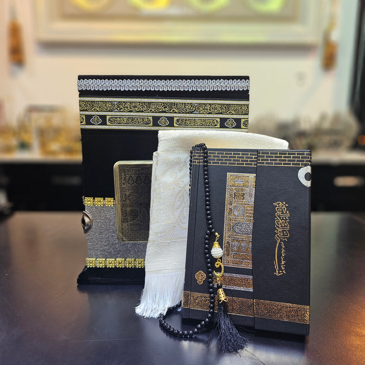 Kabbah Quran Storage Set – fancy label