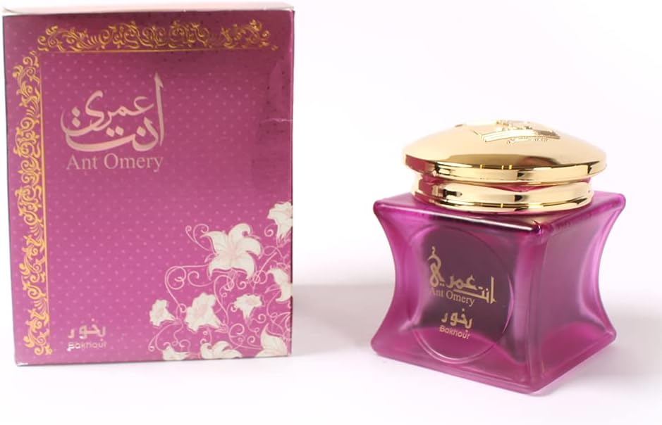 Almas Bakhoor Ant Omery – fancy label