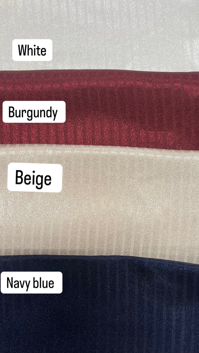 Streaks Hijab – fancy label