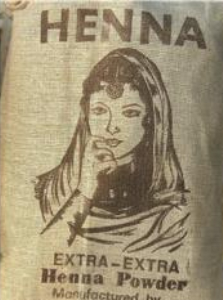 henna for Hair – fancy label