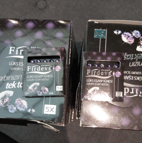 Luxury Pins Pack – fancy label